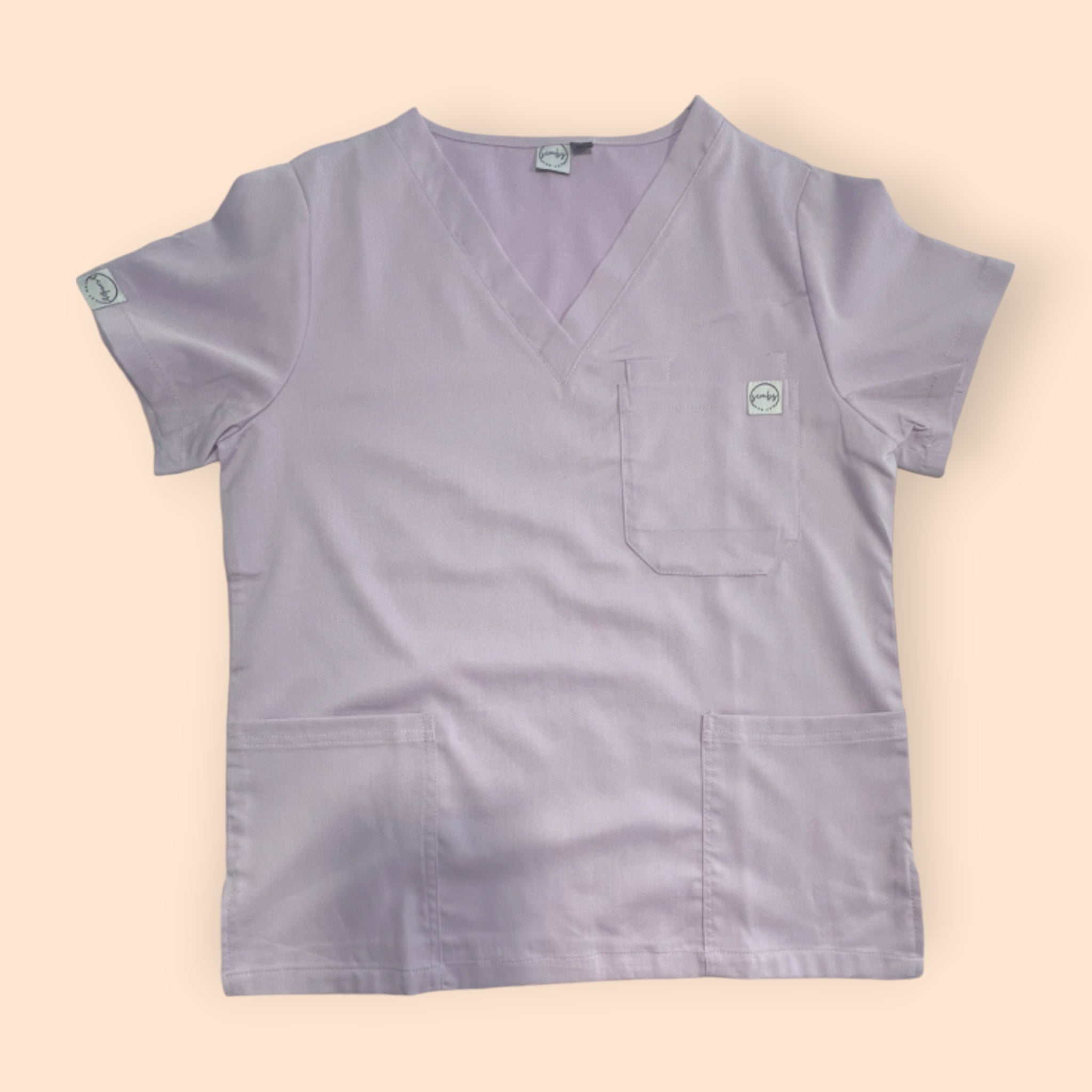 Jess Scrub Top- Lilac – Scrubs and Pen